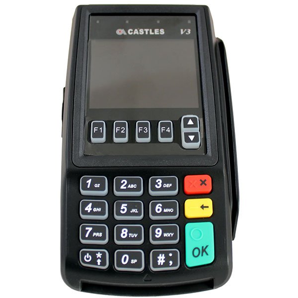 کارتخوان سیار بیسیم مدل کستلس Castles v3 – تهران الکترونیک